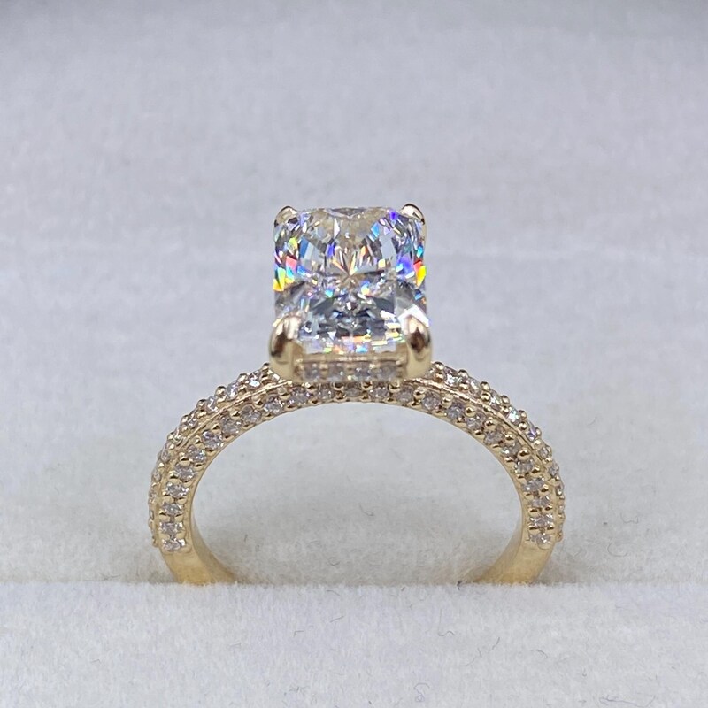 Large Diamond Ring - Etsy