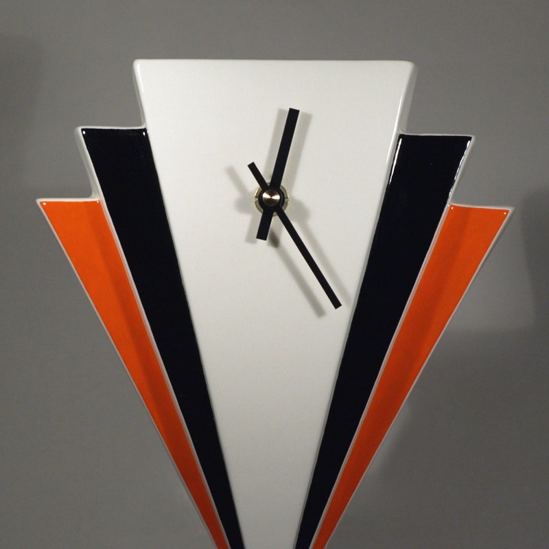 Art Deco Wall Clock - Etsy