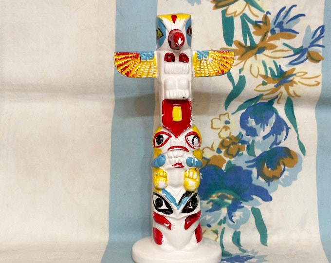Totem Pole Souvenir, Totem Pole Statue, Quon-quon Japan, 1960s - Etsy