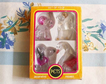 Plastic Animal Figures 1970s - Etsy