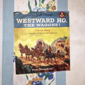 Westward Ho, the Wagons!, 1950s Record - Etsy