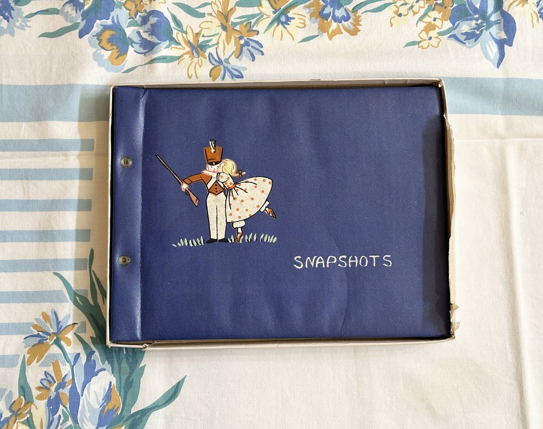 Snapshots Photo Album Scrap Book 1950s - Etsy