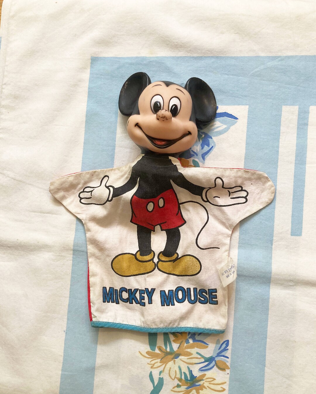 Mickey Mouse Hand Puppet, Mickey Mouse Puppet, Vintage - Etsy