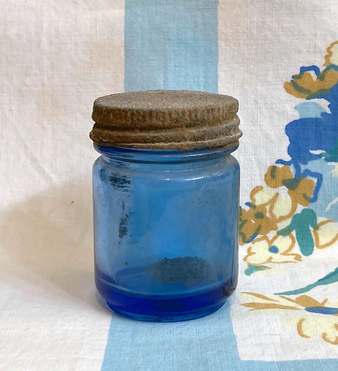 Vicks Jar, Vicks Vapo Rub Jar, Cobalt Blue Jar, Vintage - Etsy