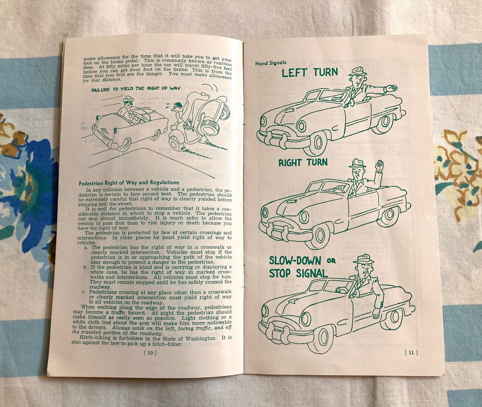 Washington State Drivers Manual 1953 | Etsy