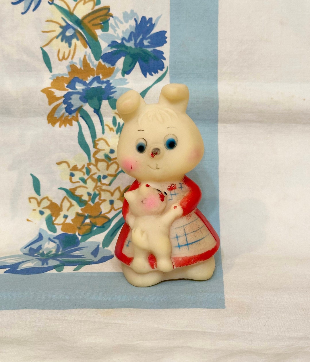 Bunny Squeak Toy, First Years Avon Squeak Toy, Mom Rabbit Squeak Toy ...