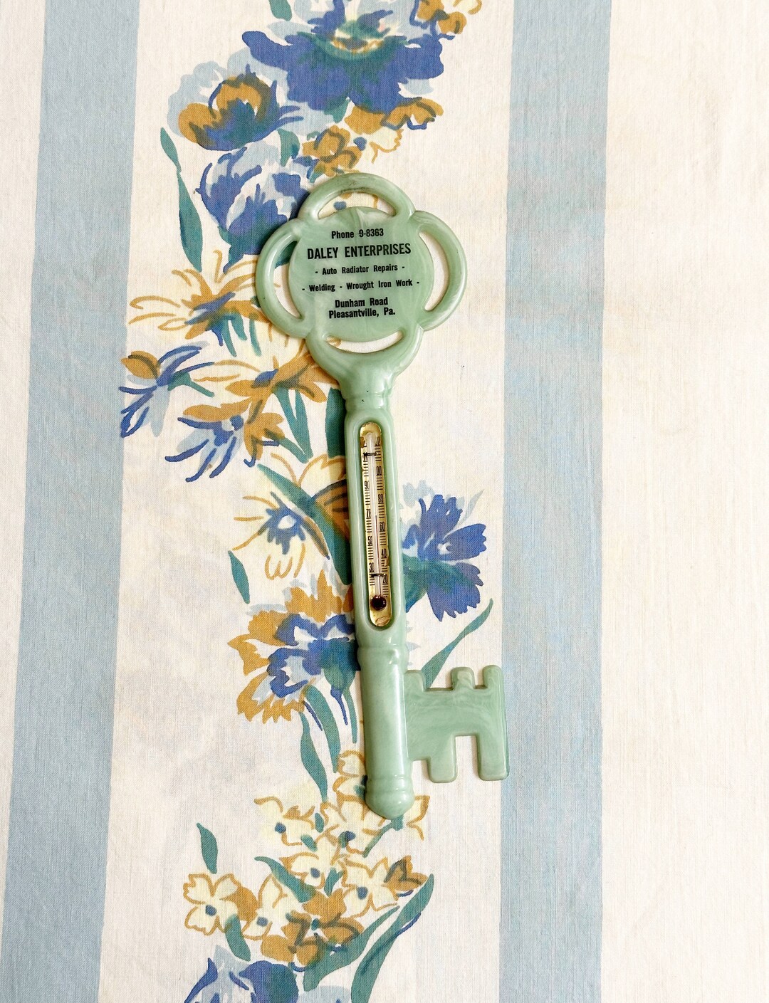 Thermometer, Advertising Thermometer, Key Thermometer, Antique - Etsy