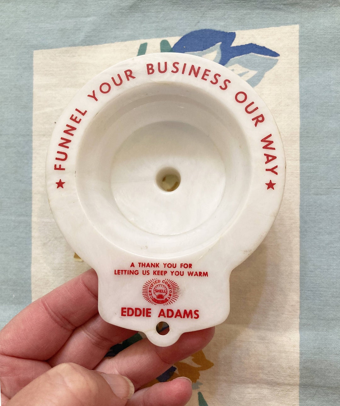 Funnel, Advertising Funnel, Shell Promo Funnel, Vintage - Etsy