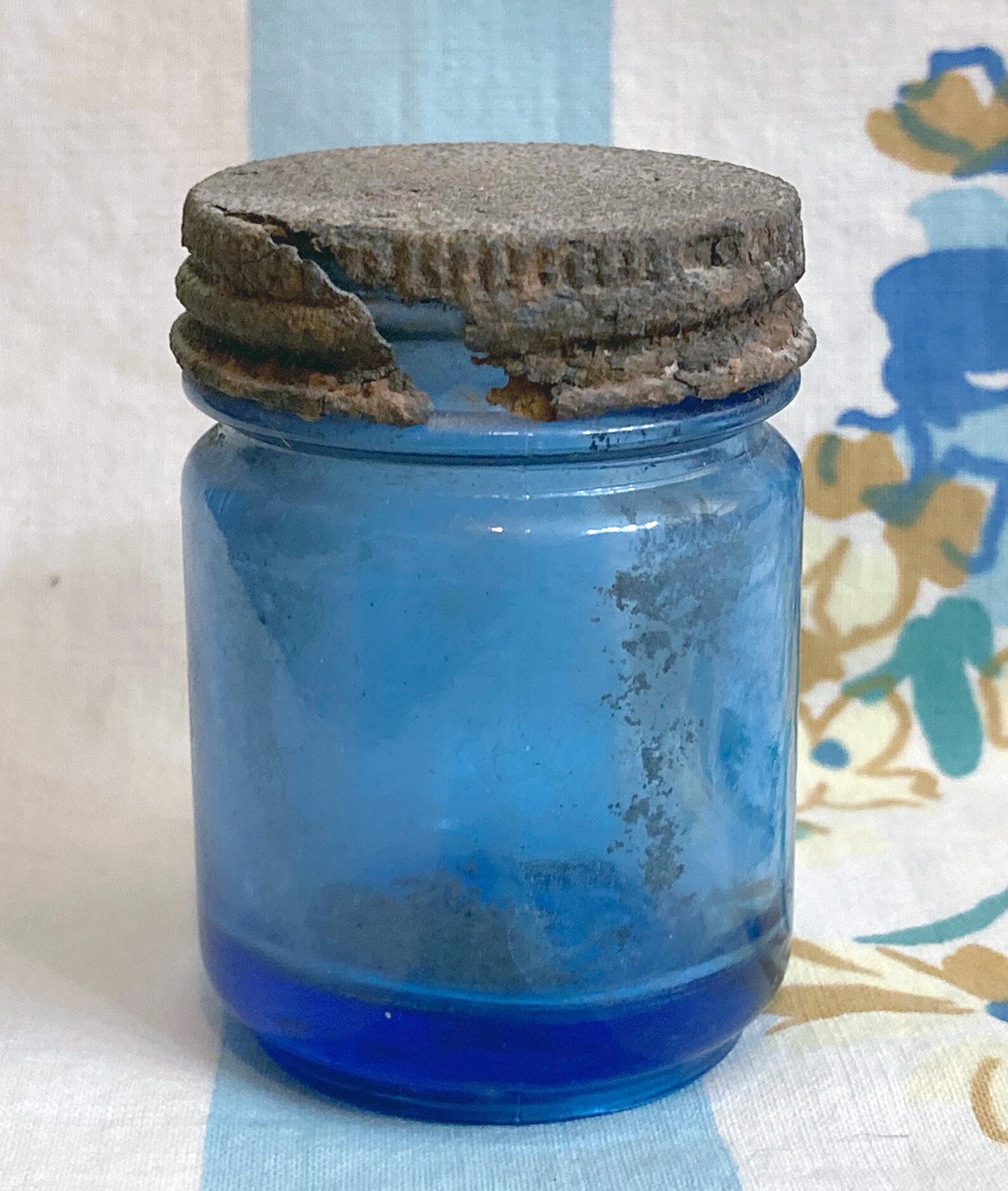 Vicks Jar Vicks Vapo Rub Jar Cobalt Blue Jar Vintage - Etsy