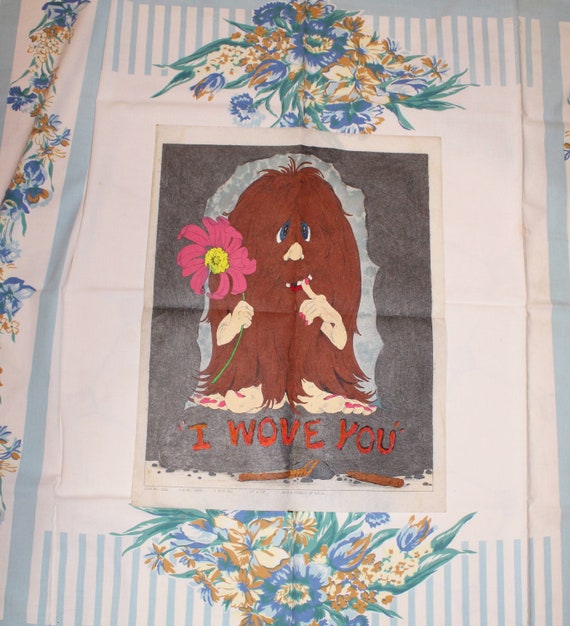 Artex Painting Artex Liquid Embroidery Monster Painting - Etsy