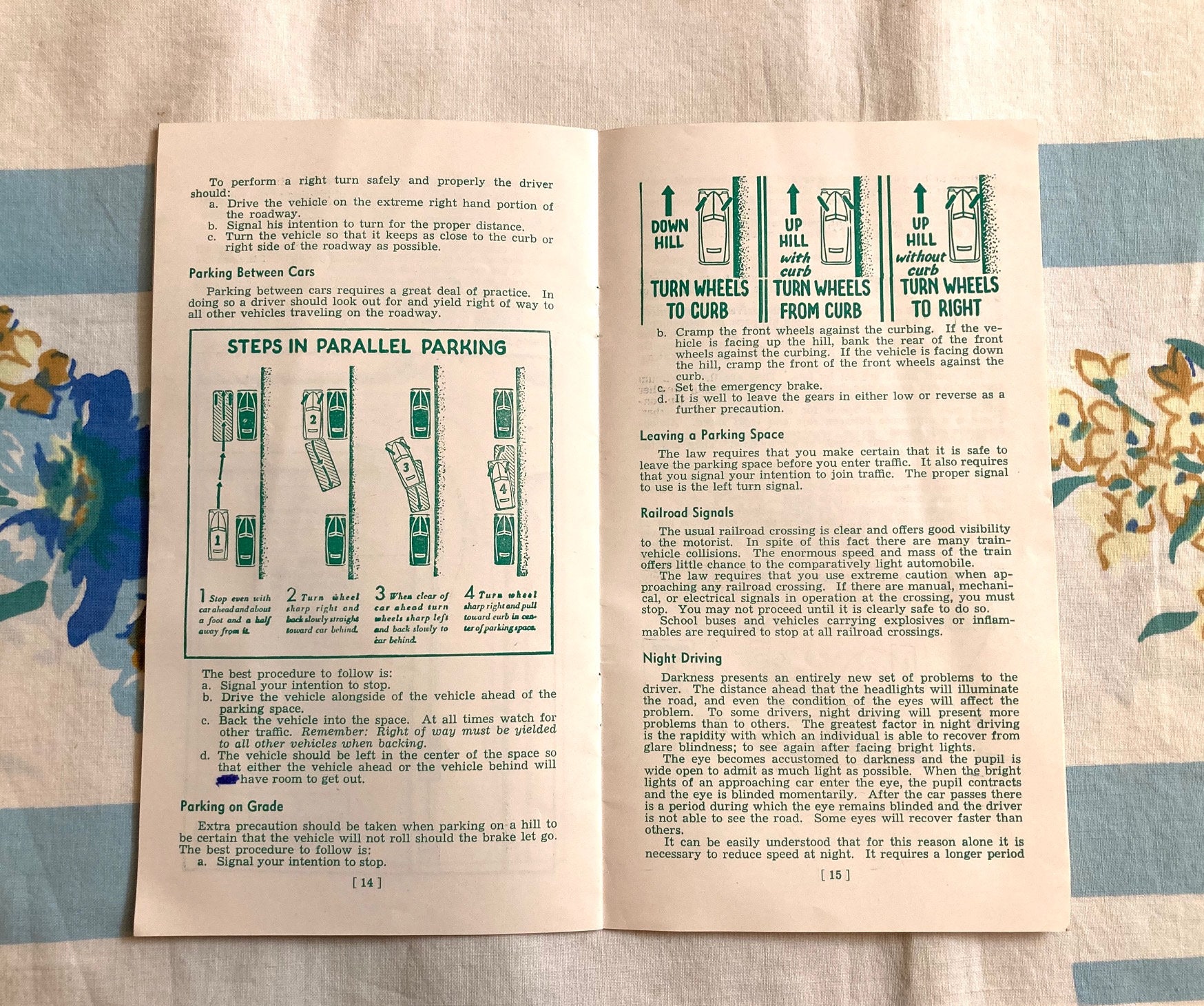 Washington State Drivers Manual 1953 | Etsy