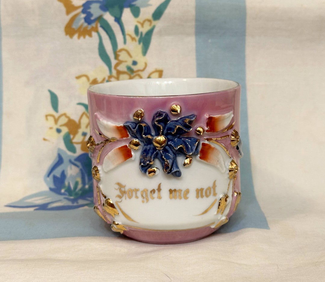 Forget Me Not Mug, Remembrance Mug, 1900s - Etsy