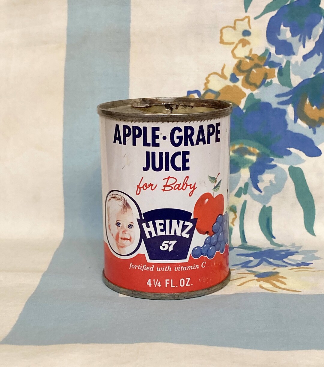 Apple Juice Can Baby Juice Tin Heinz Baby Juice Tin Vintage - Etsy