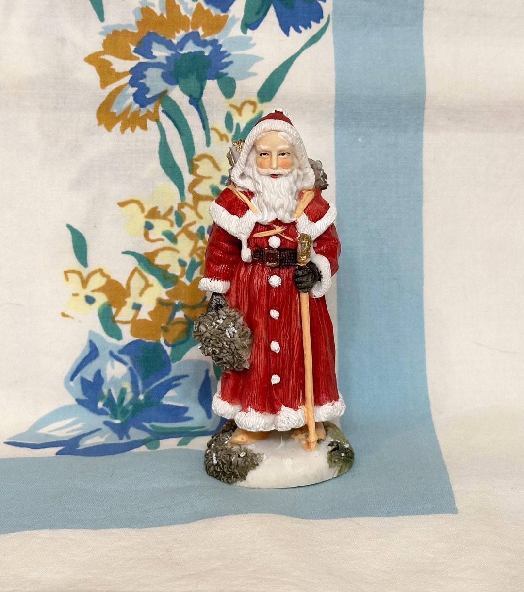Santa Figure, Plastic Santa Decoration, Pere Noel, 1993 - Etsy