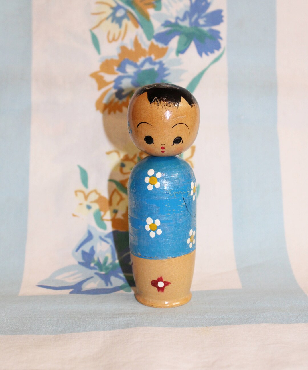 Asian Nodder, Wooden Nodder, Bobble Head, Vintage - Etsy
