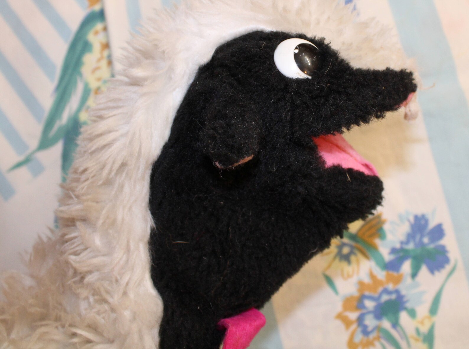 Skunk Hand Puppet Hand Puppet 1970s | Etsy