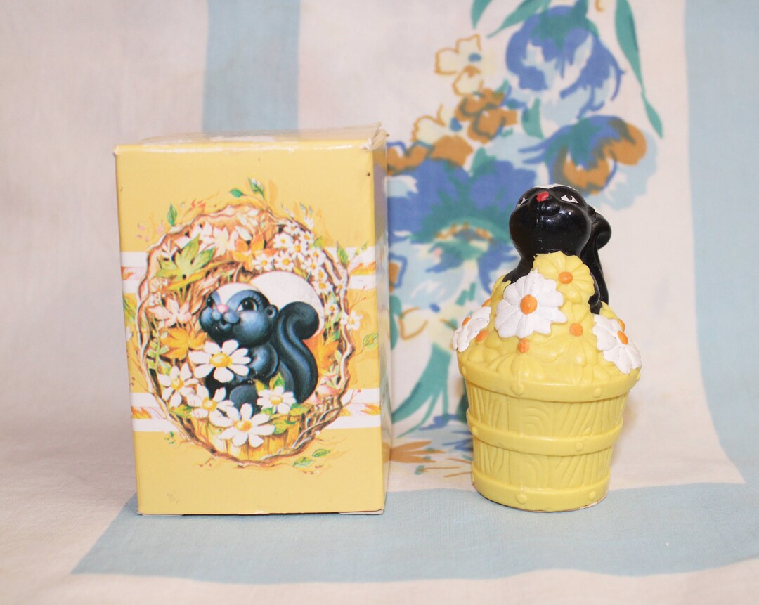 Skunk Pomander, Avon Skunk Pomander, Woodland Charmers, 1982 - Etsy