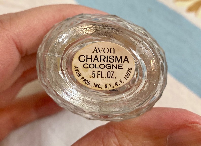 Avon Perfume Bottle Charisma Cologne vintage | Etsy