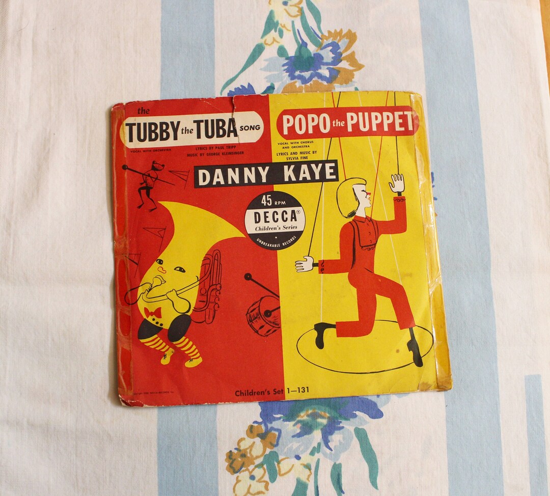 Tubby the Tuba Record, Popo the Puppet Record, Danny Kaye Record ...