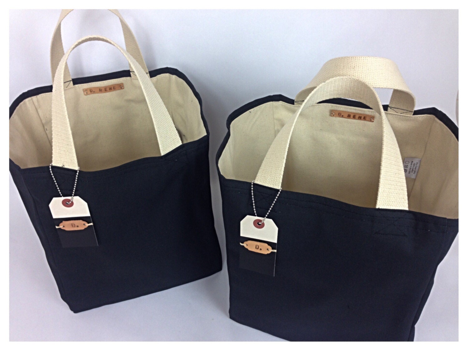 AZURE Canvas Grocery Tote Large Shopping Bag azure-canvas-grocery-tote-large-shopping-bag