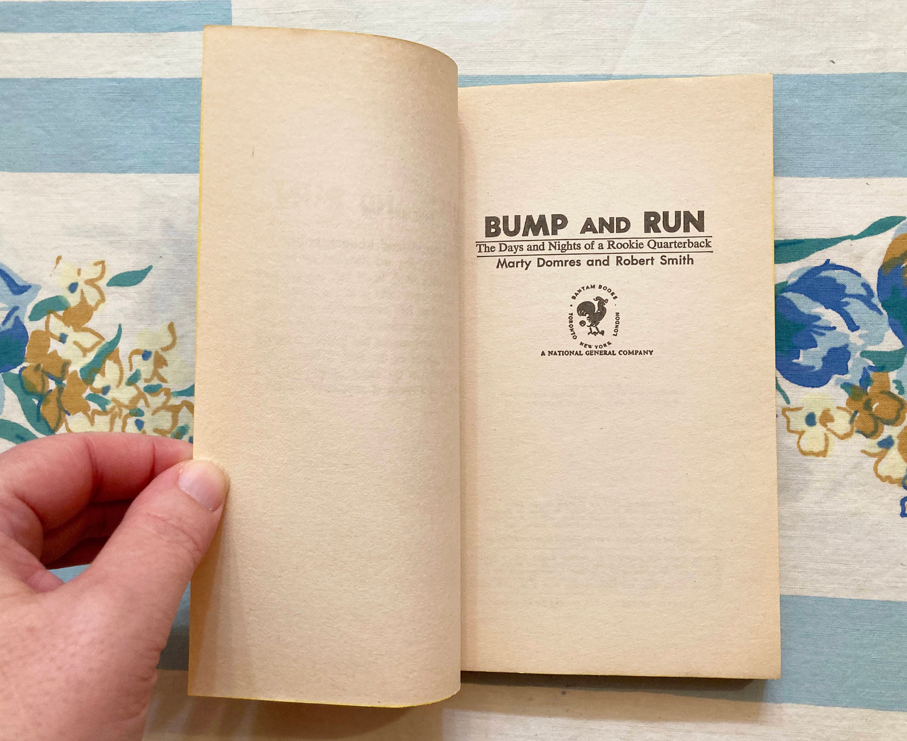 Bump and Run, 1971 Bantam Book - Etsy