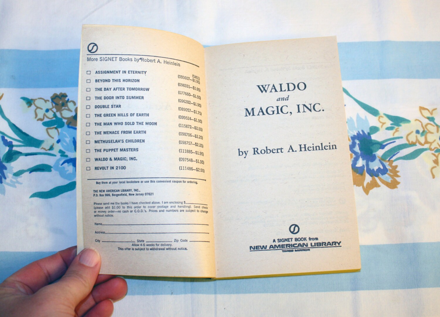 Waldo & Magic Inc. 1970 Signet Book - Etsy