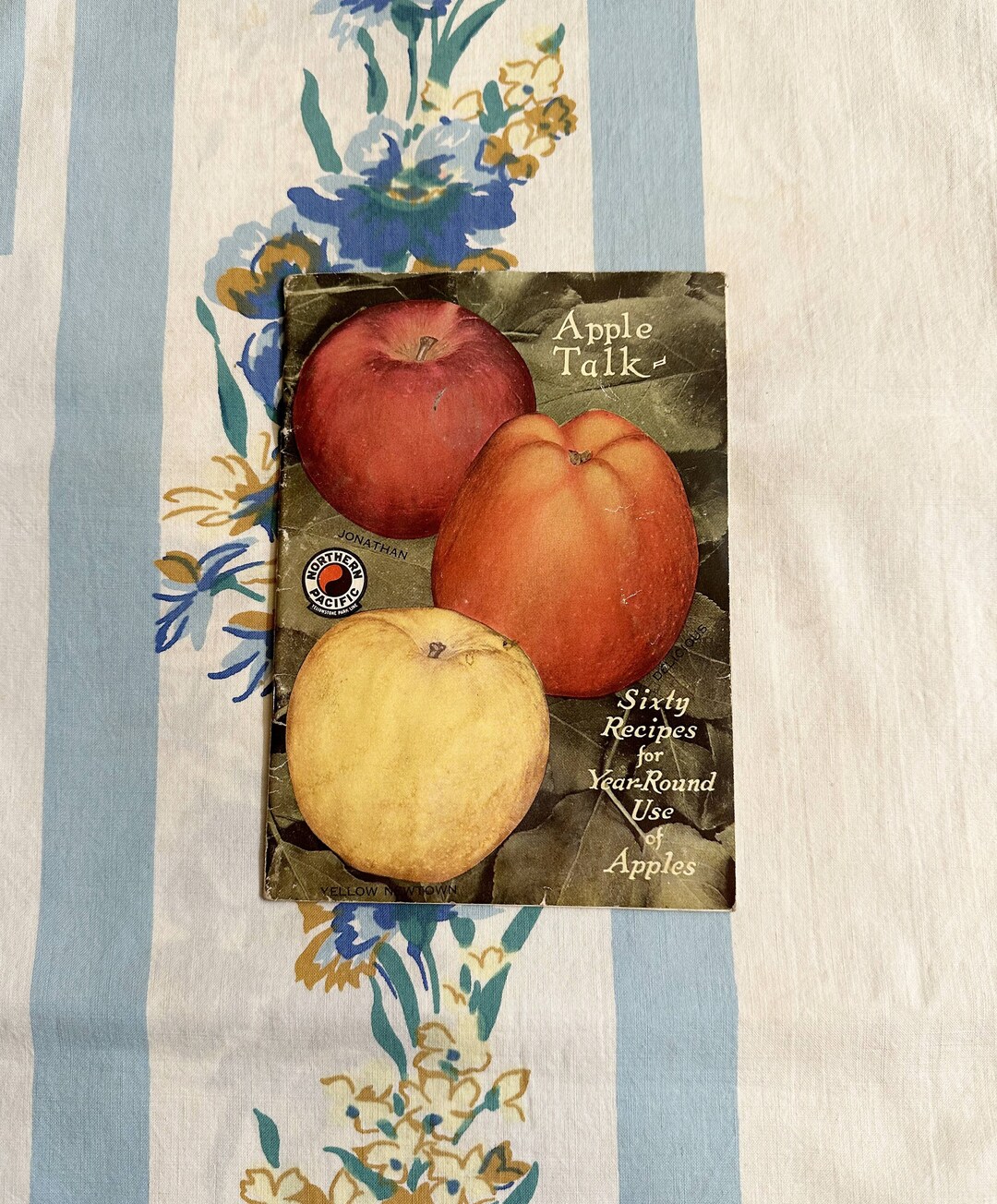 Apple Talk, Apple Recipe Book, Northern Pacific Recipe Booklet, Vintage ...