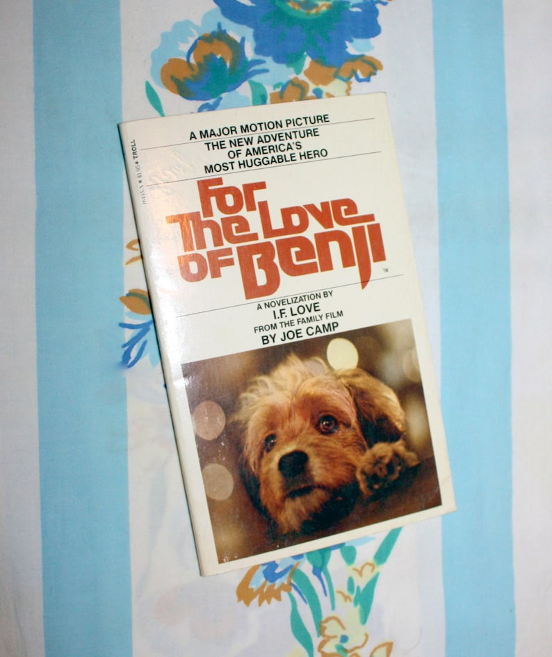 For the Love of Benji, 1981 Book - Etsy