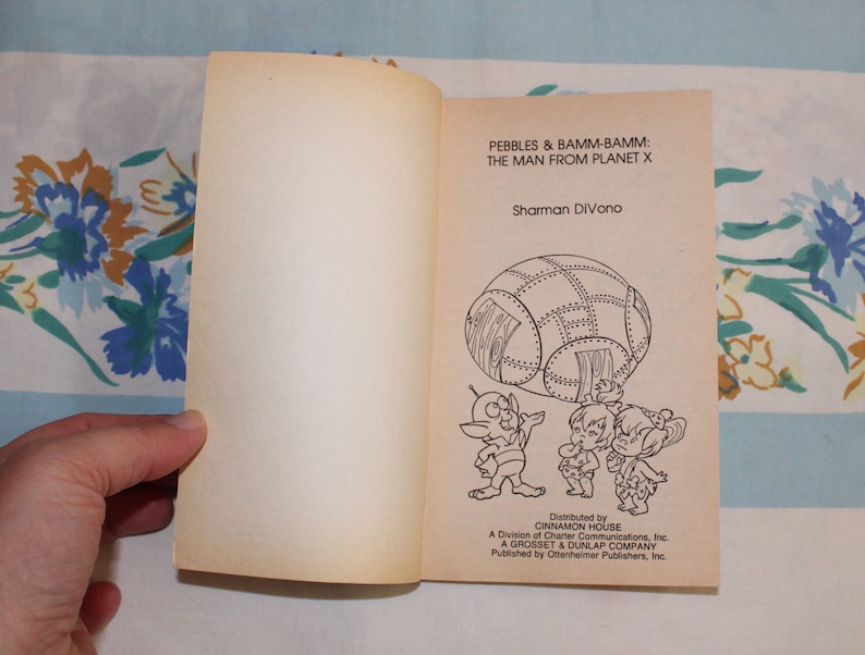 Pebbles and Bamm-bamm the Man From Planet X, 1978 Book - Etsy