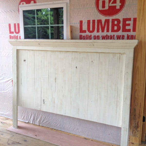 Distressed Headboard - Etsy