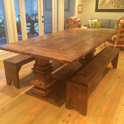 ROUND LOG Dining TABLE Cedar Log Table - Etsy