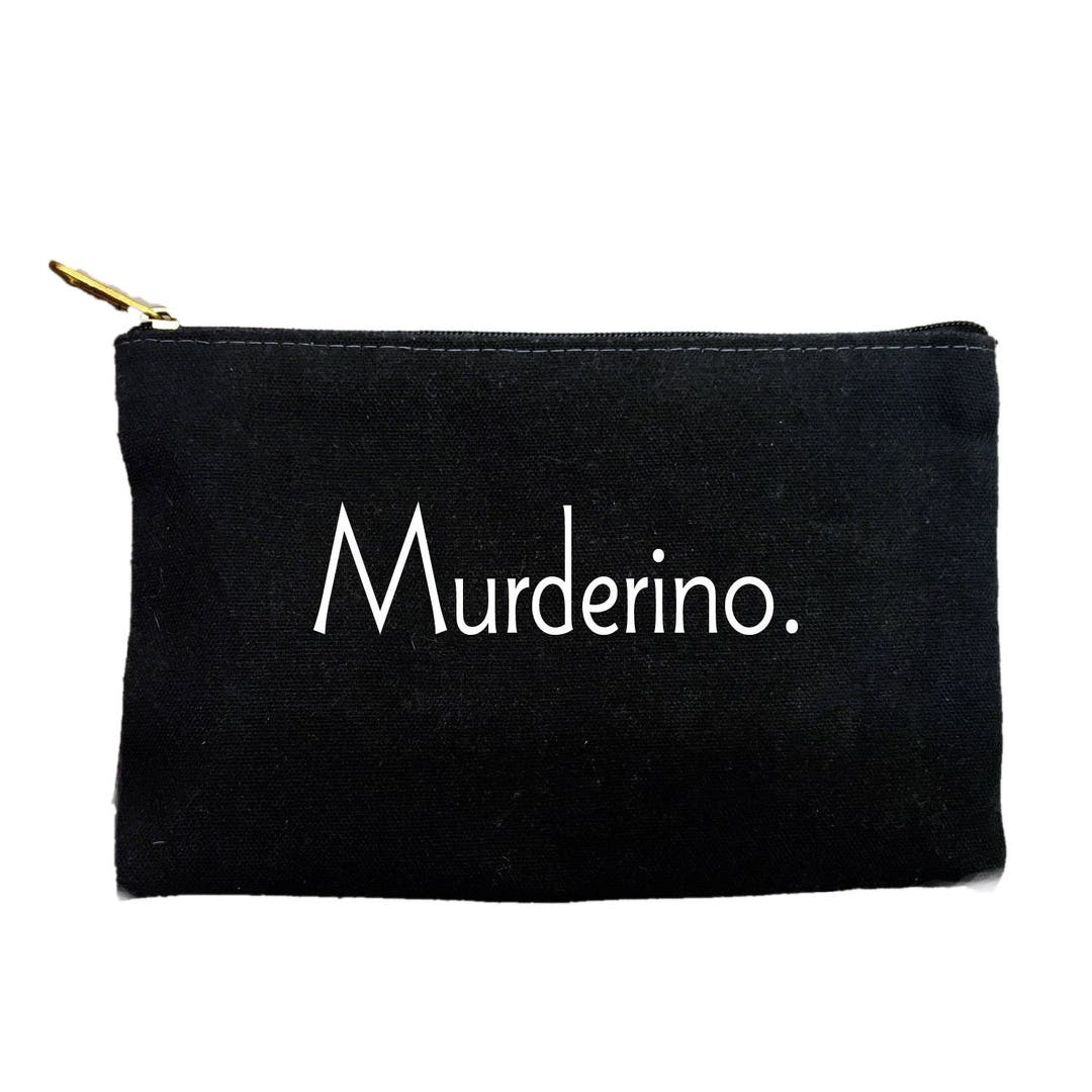 Murderino. - My Favorite Murder Makeup Bag Canvas Pouch - Etsy