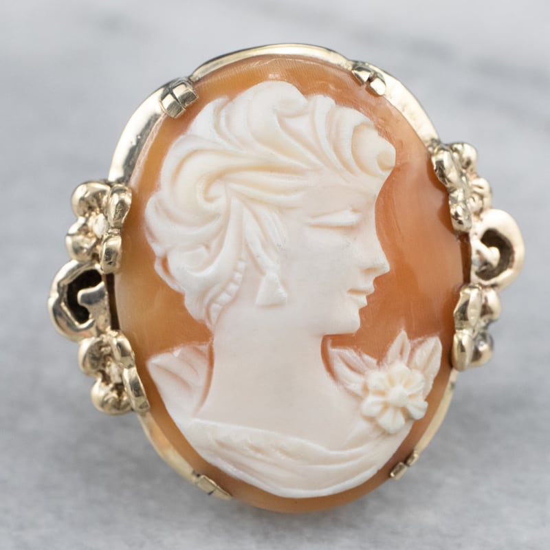 Cameo Ring - Etsy