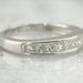 Channel Set, Square Cut Diamond Band - Etsy