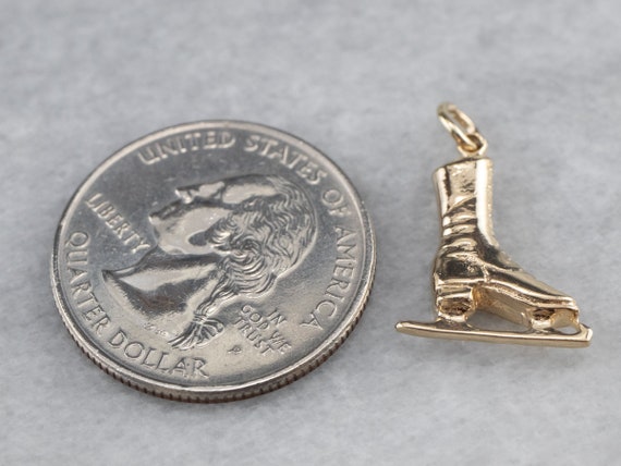 Ice Skate Charm, Figure Skating Charm, Ice Skating Ch… - Gem