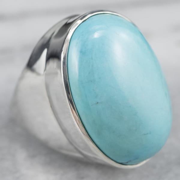 Large Turquoise Ring - Etsy