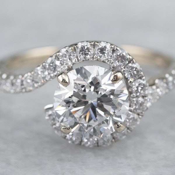 Large Diamond Ring - Etsy