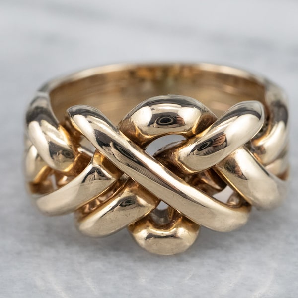 Puzzle Ring Mens - Etsy