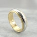 Mixed Metals: 18K Yellow Gold and Platinum Wedding Band by Tiffany ...