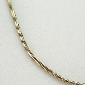 Classic Yellow Gold Snake Chain YHAPXF - Etsy