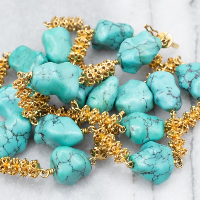 Gold Turquoise - Etsy