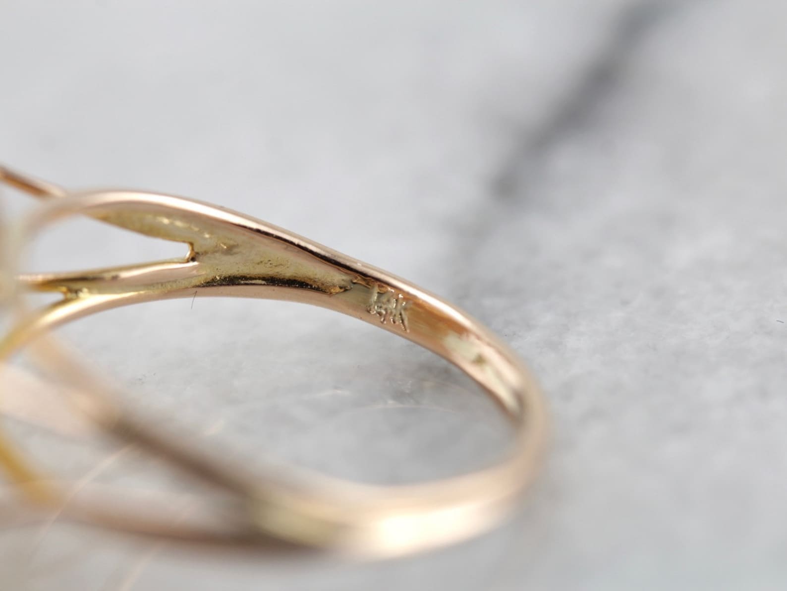 Vintage Pisces Statement Ring Mid Century Gold Cocktail Ring - Etsy