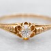 Victorian Buttercup Diamond Ring, Antique Diamond Solitaire, Antique ...