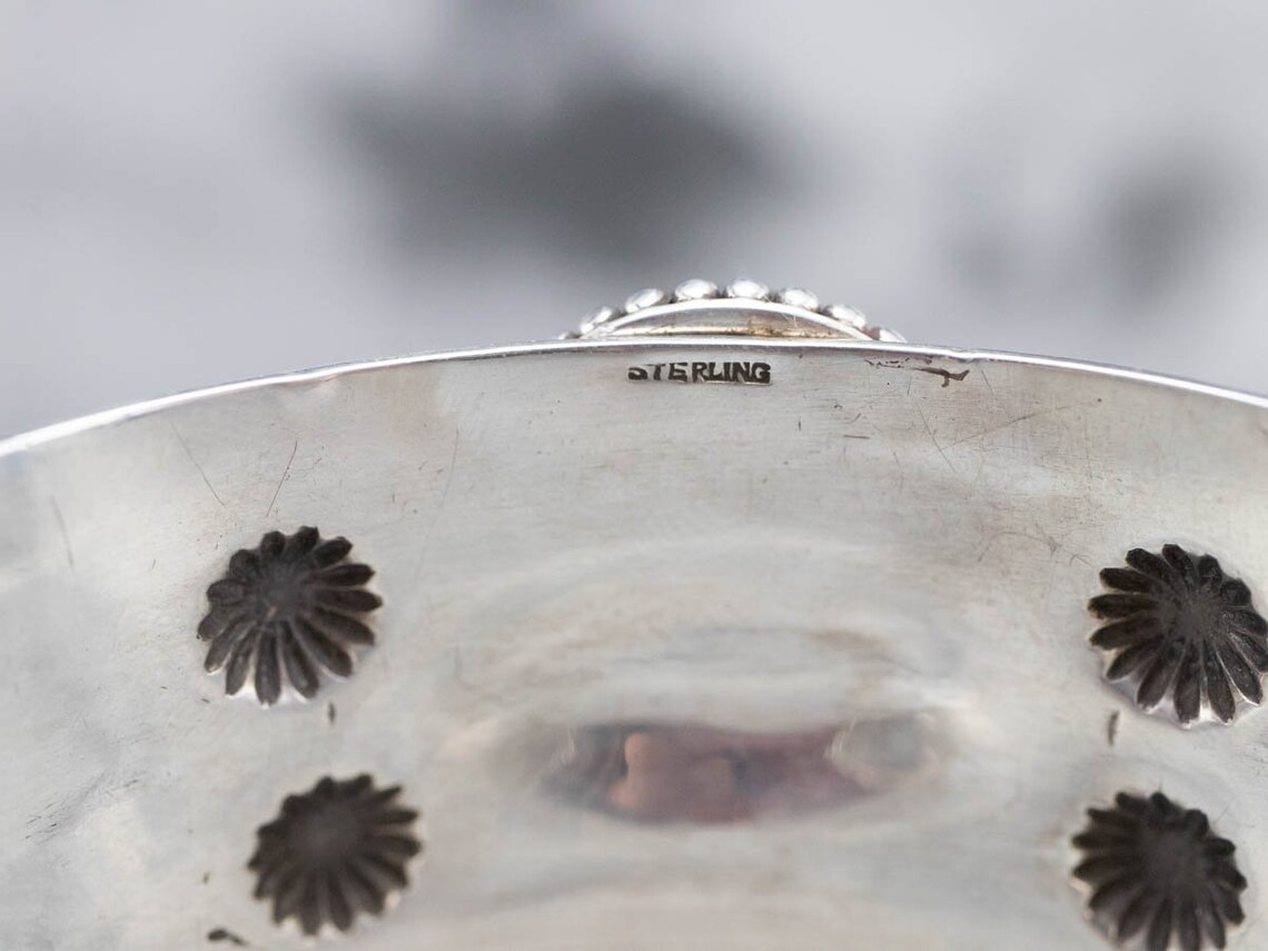 Dendritic Agate Sterling Silver Cuff Shazar Stone Cuff | Etsy