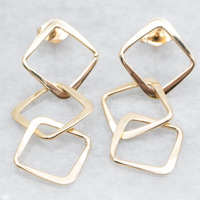 Interlocking Squares - Etsy