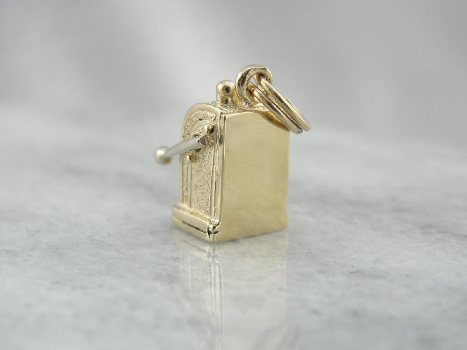 Vintage One Armed Bandit in Gold - Etsy