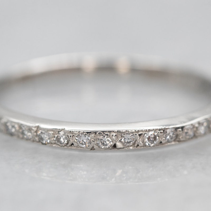 Thin Diamond Band - Etsy