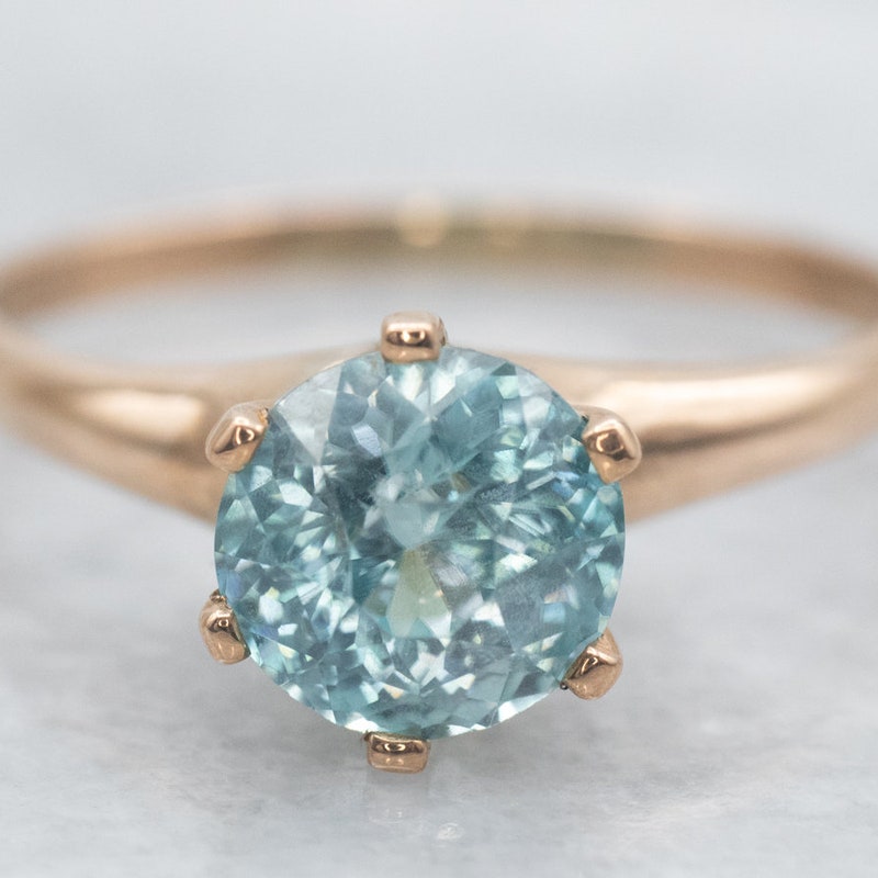Zircon Ring - Etsy