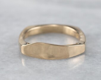 Wavy Wedding Ring - Etsy