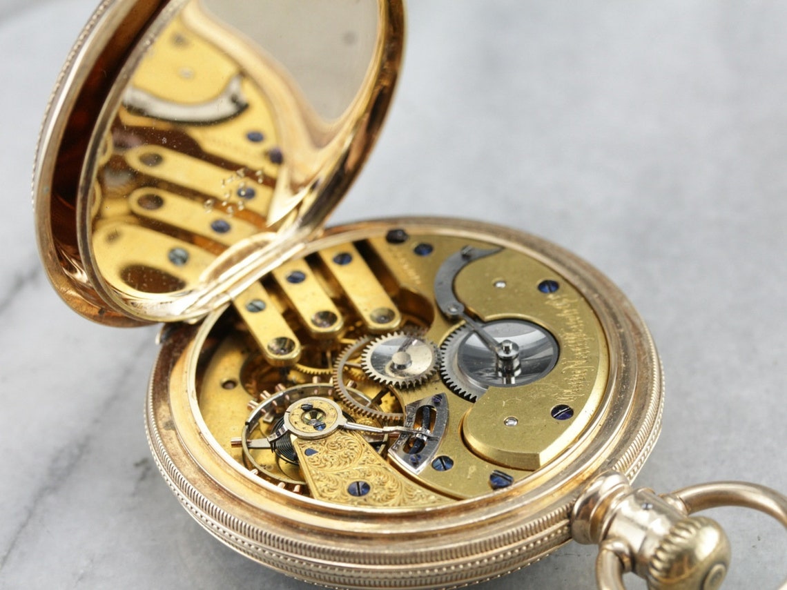 Antique 1880's Elgin Pocket Watch Victorian Pocket Watch - Etsy